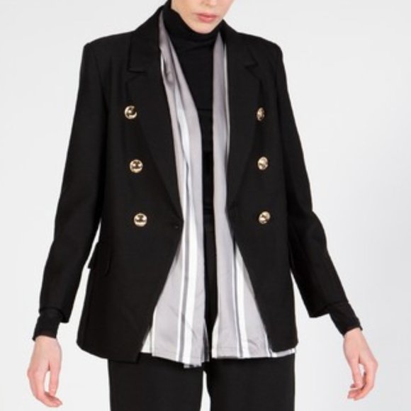 Beulah | Jackets & Coats | Beulah Militaryesque Blazer | Poshmark